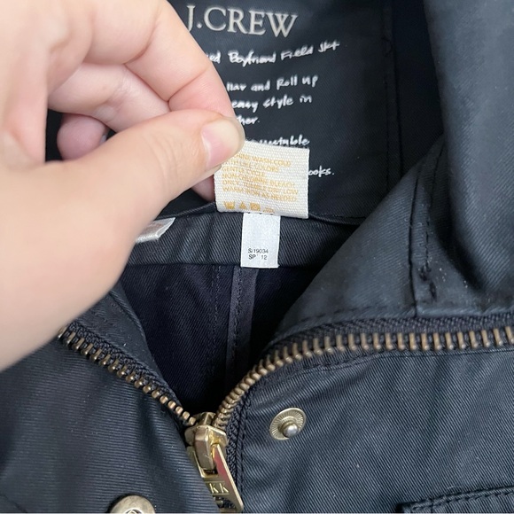 J. Crew | Jackets & Coats | J Crew Downtown Field Jacket Waxed Cotton ...